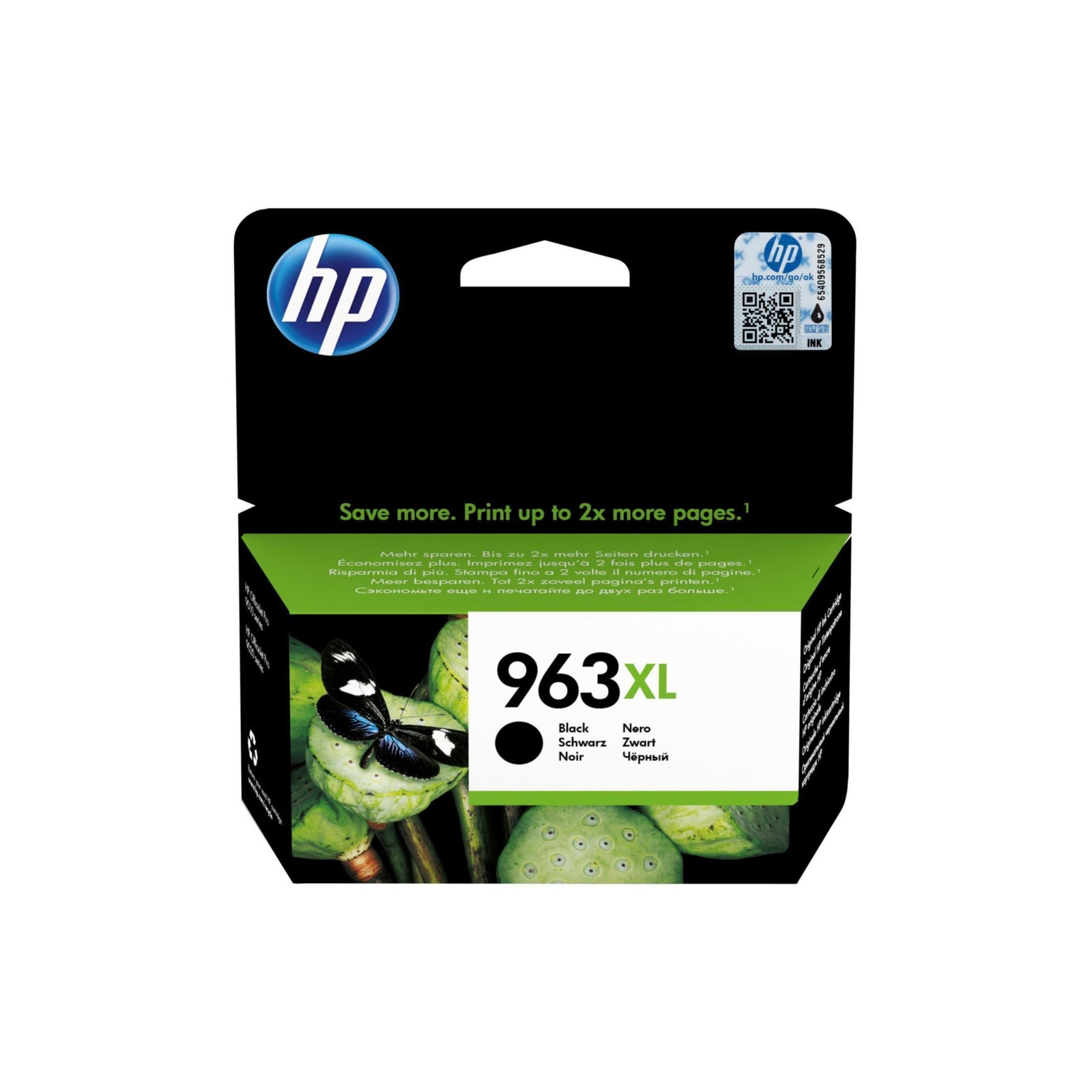 HP 963XL Extra Large Original Ink Cartridge - Black 3JA30AE – HP Online