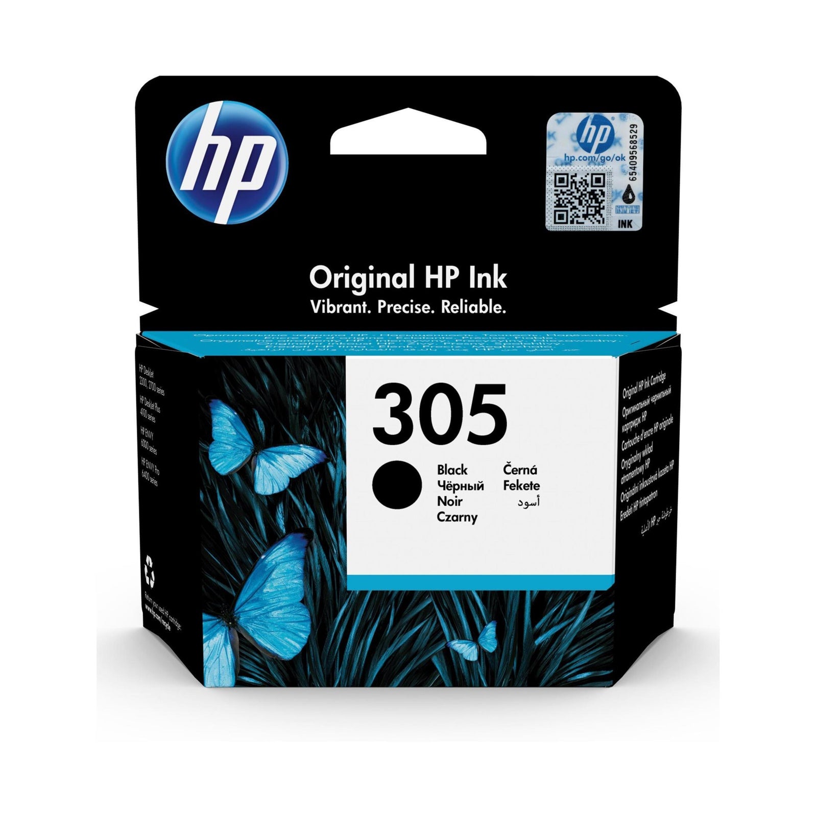 HP 305 Original Ink Cartridge - Black 3YM61AE – HP Online