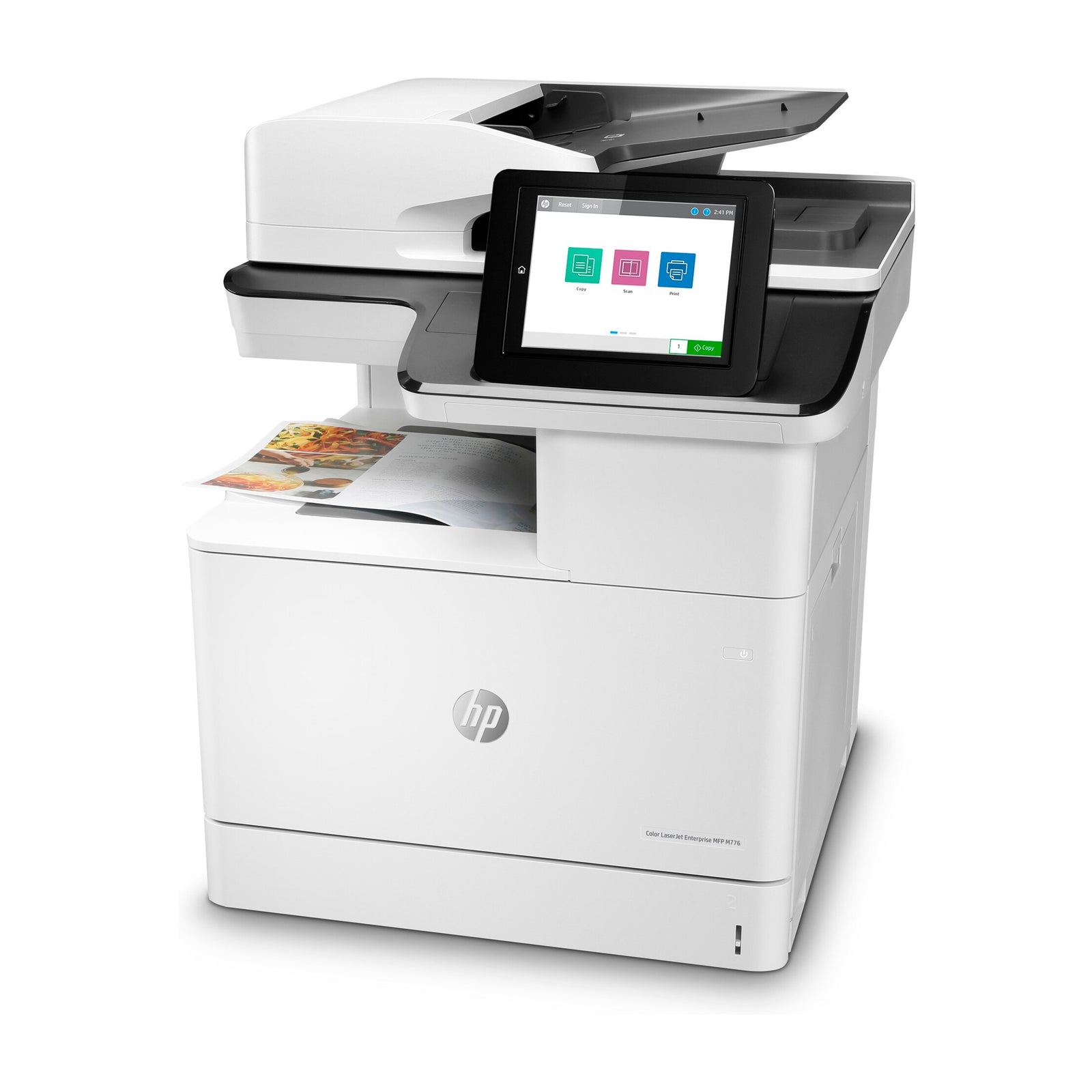 HP Color LaserJet Enterprise MFP M776dn Colour Laser Printer T3U55A ...